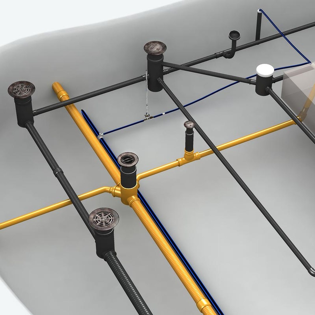 3d Pipe-system Dwelling Pipes