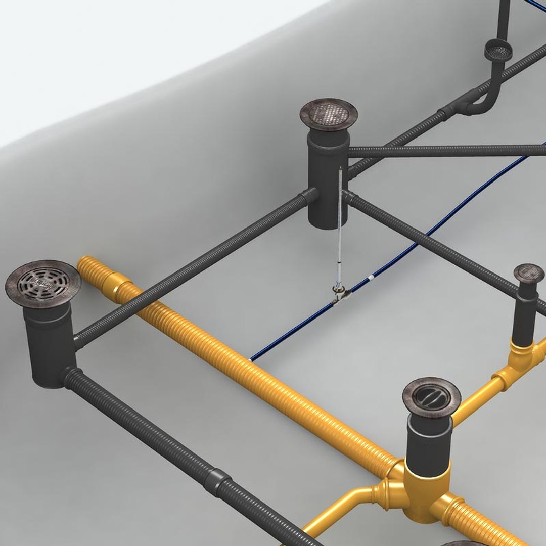 3d Pipe-system Dwelling Pipes