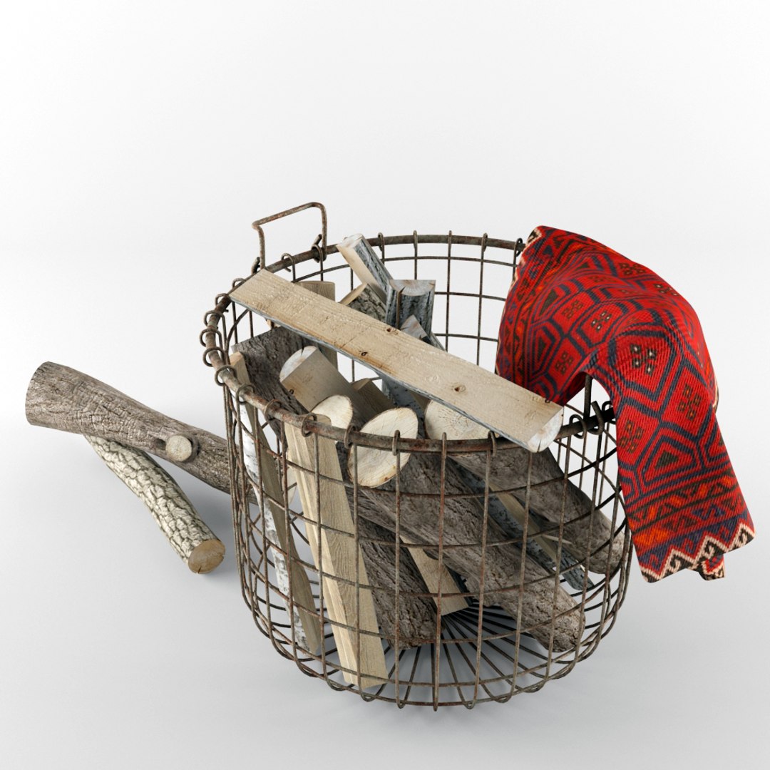 Max Firewood Wire Basket
