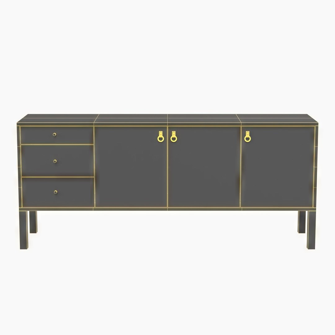 Isador Sideboard 3D Model - TurboSquid 2118850