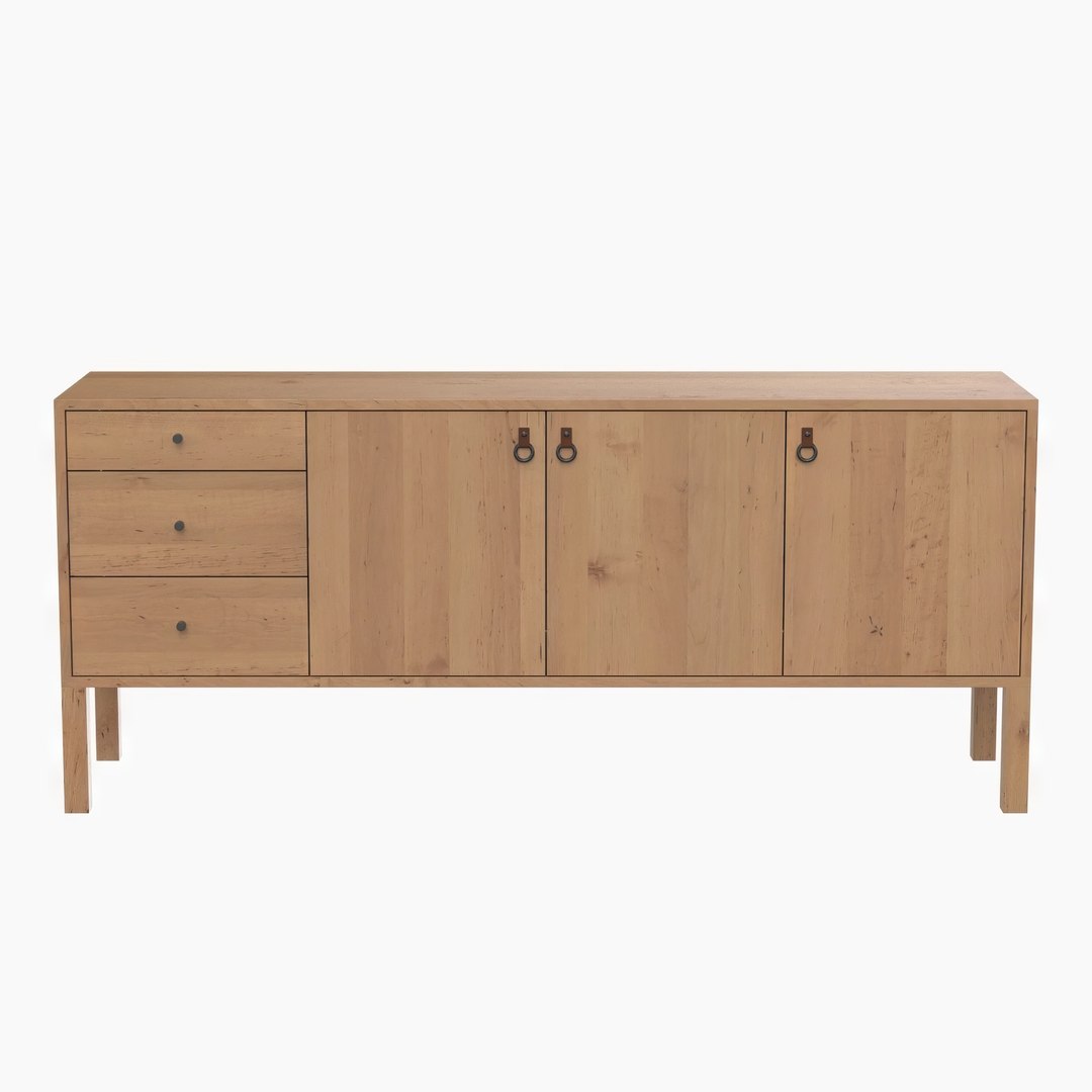 Isador Sideboard 3D Model - TurboSquid 2118850