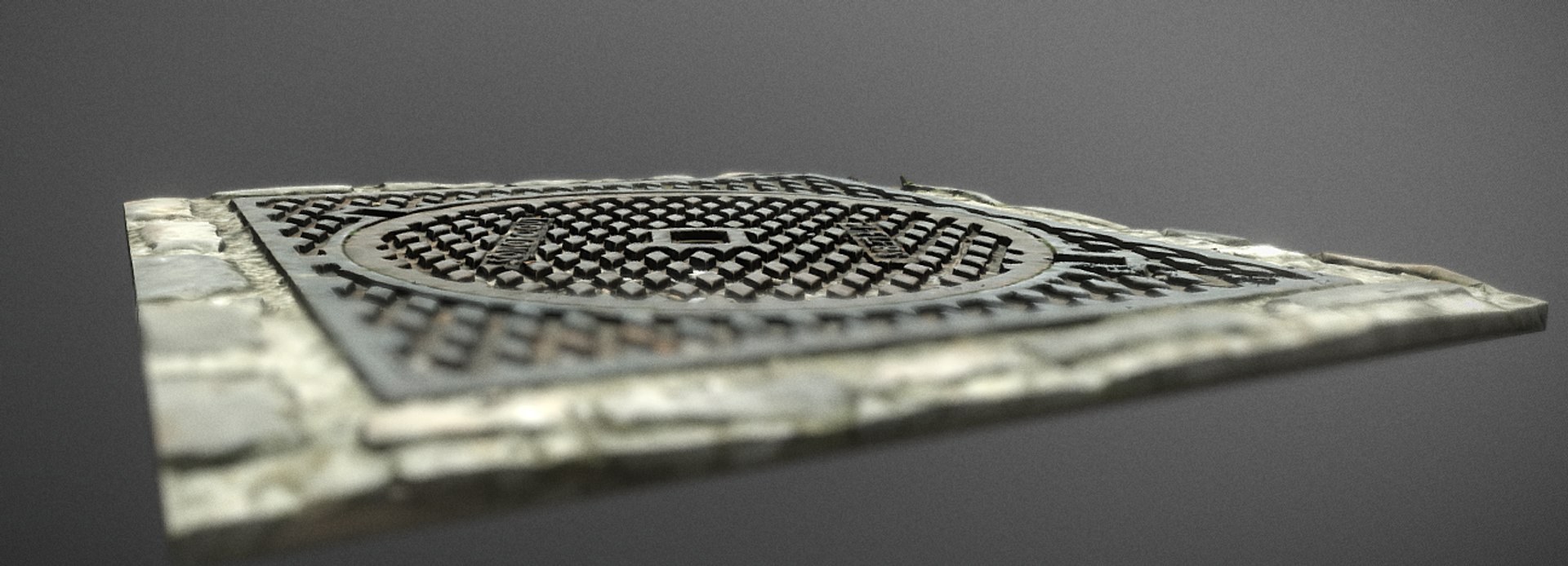 3D Manhole Photogrammetry Model - TurboSquid 1325232