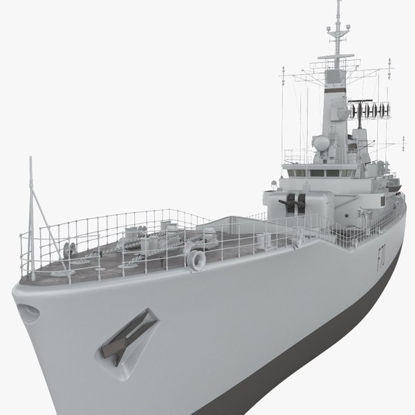 Leander-class frigate 3D model - TurboSquid 1731944