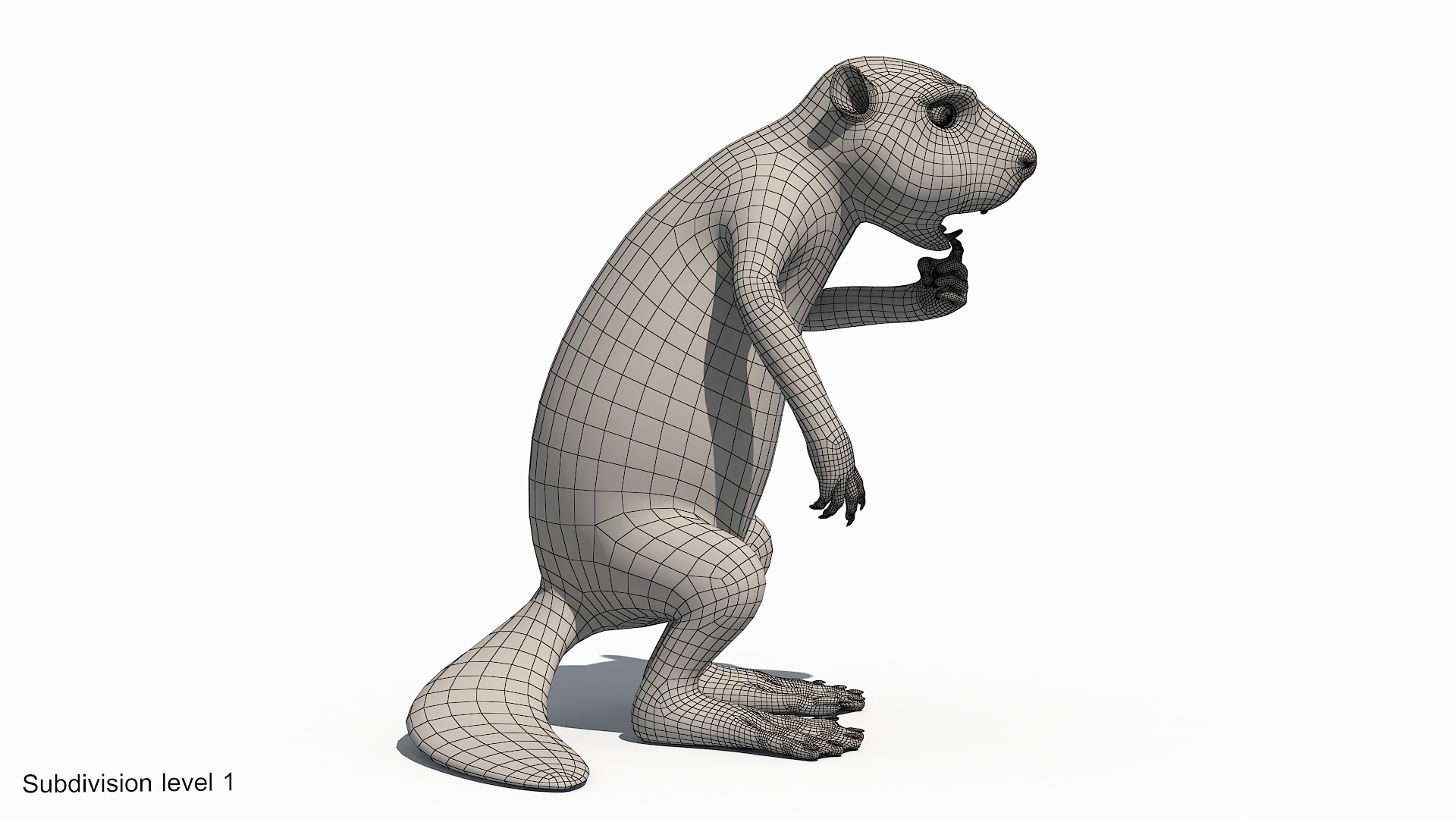 3D Cartoon Beaver model - TurboSquid 2142286