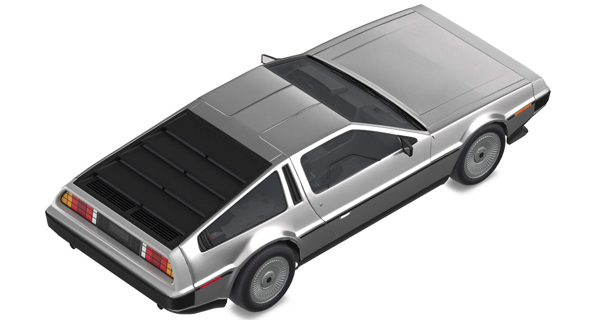 Delorean 1 driving 3D model - TurboSquid 1353301