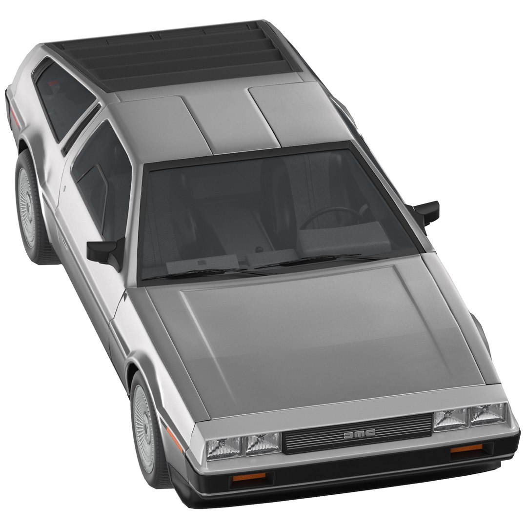 Delorean 1 driving 3D model - TurboSquid 1353301