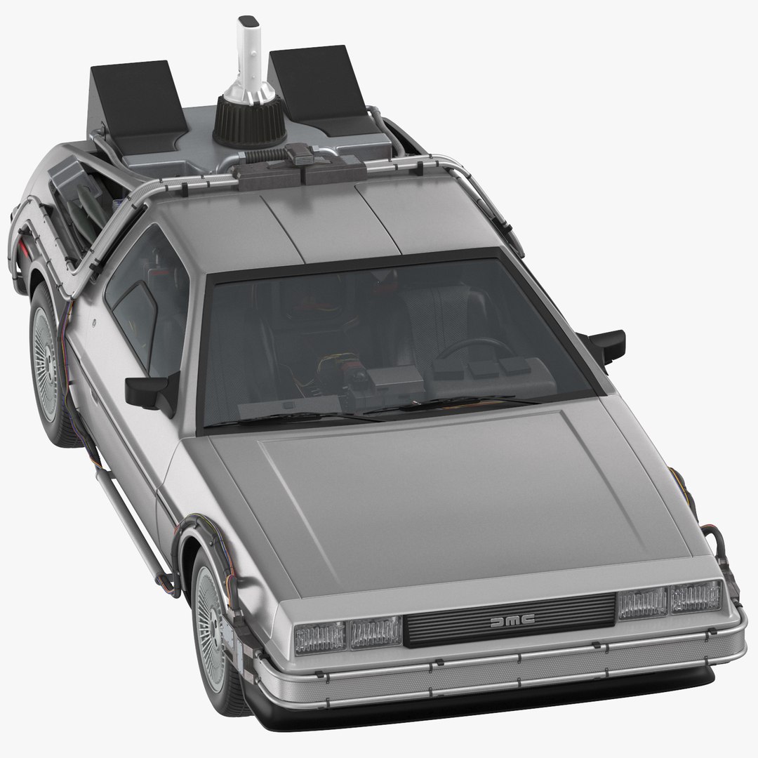 Delorean 1 driving 3D model - TurboSquid 1353301