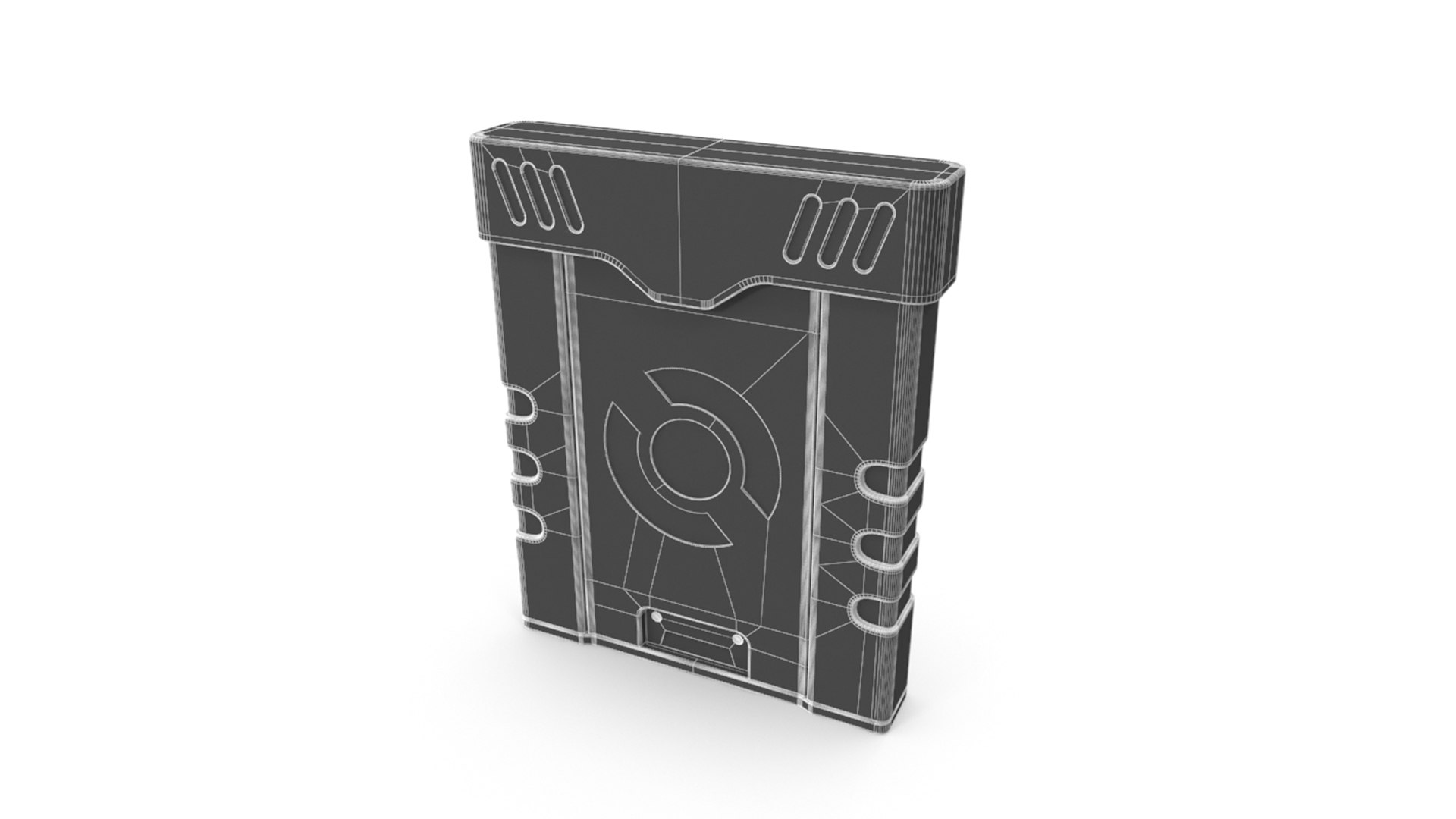 3D SciFi Access Key Cartridge Green V2 PBR Model - TurboSquid 2301226