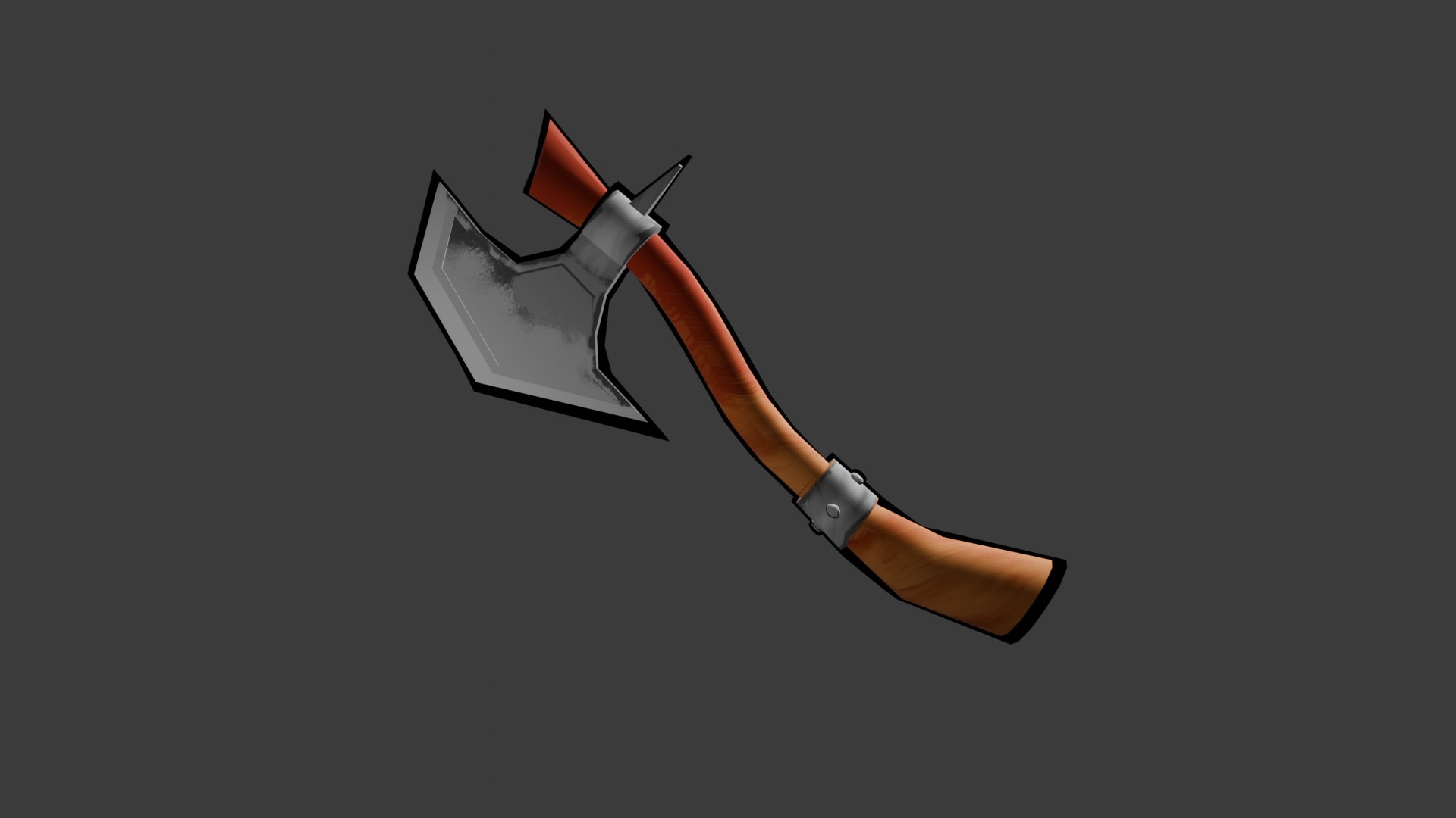 Stylized Low Poly Painterly Axe 3D Model - TurboSquid 2423045