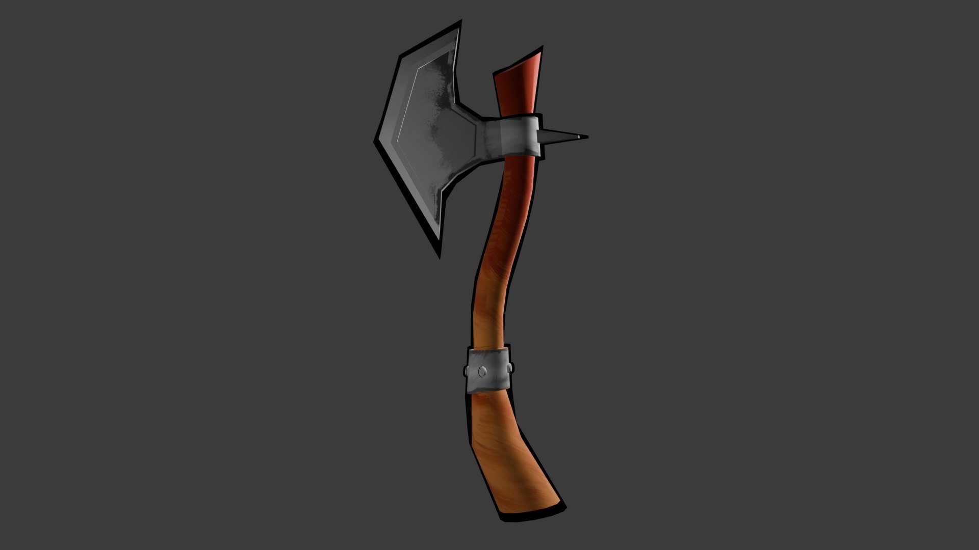 Stylized Low Poly Painterly Axe 3D Model - TurboSquid 2423045