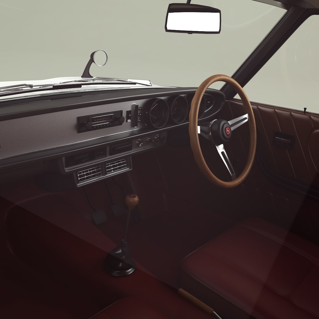 3D Maxda Luce R130 Coupe Model - TurboSquid 2357003