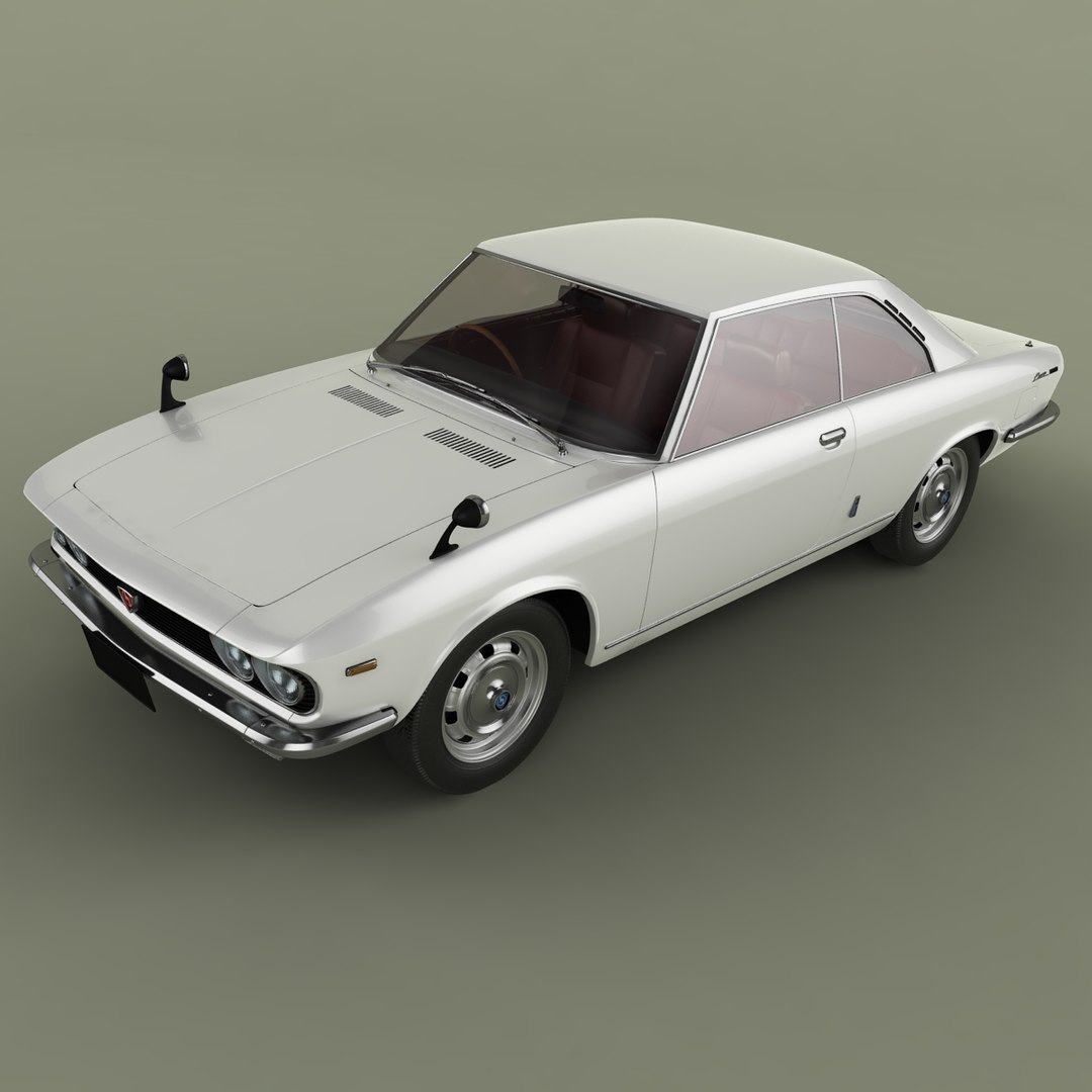 3D Maxda Luce R130 Coupe Model - TurboSquid 2357003