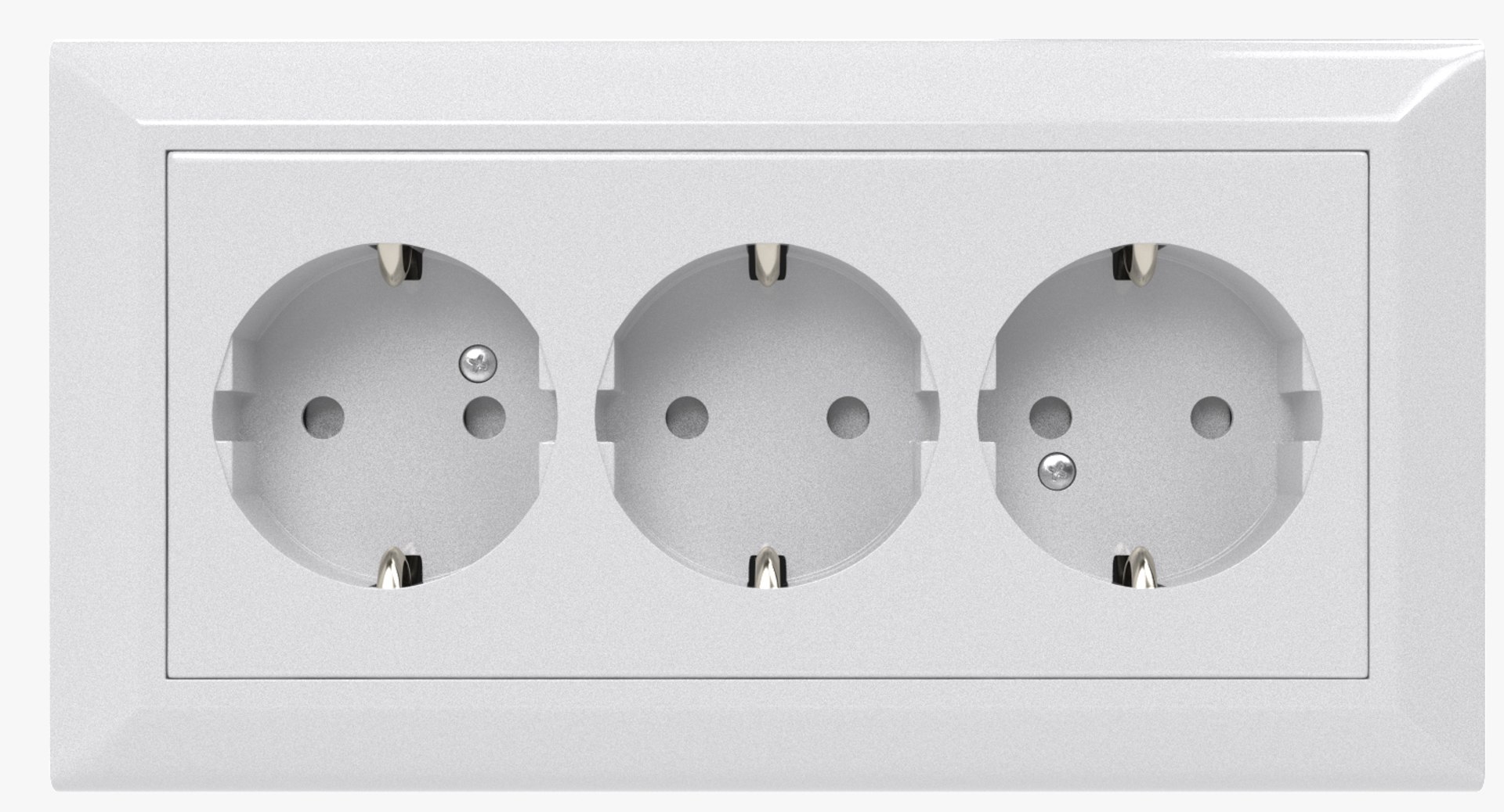 3d electrical outlet model