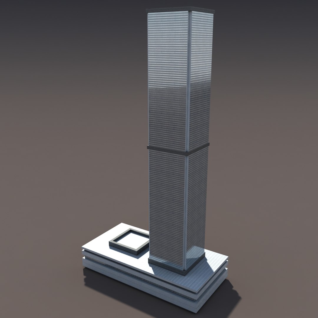 high-rise building modelled 3d max