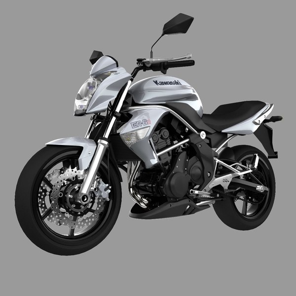 Kawasaki ER-6N 3D Models for Download | TurboSquid