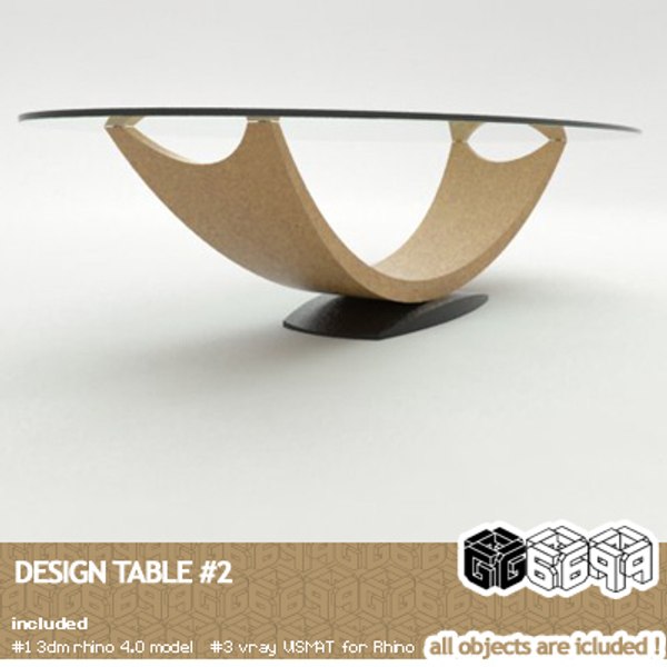 Table Rhino 3D Models for Download | TurboSquid