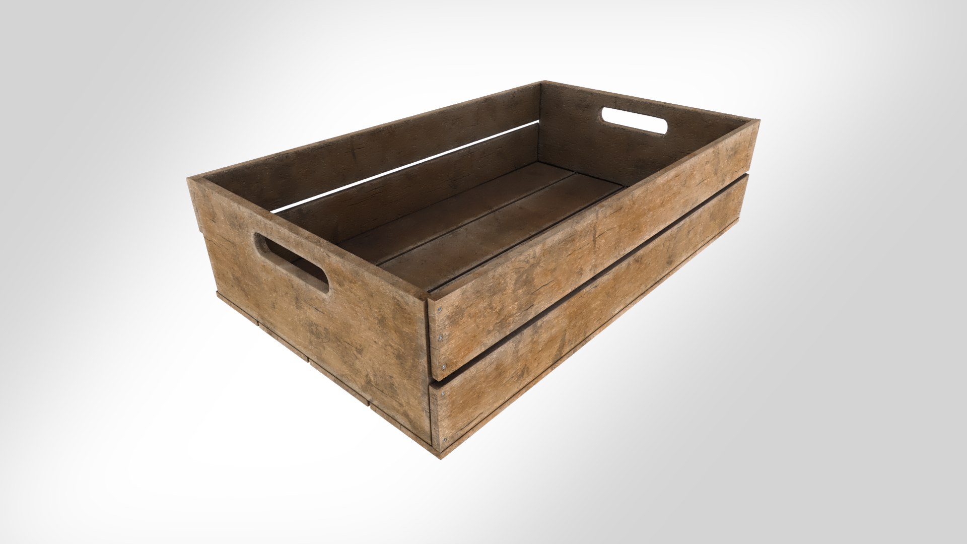 Wood Crate 3D Model - TurboSquid 1677224