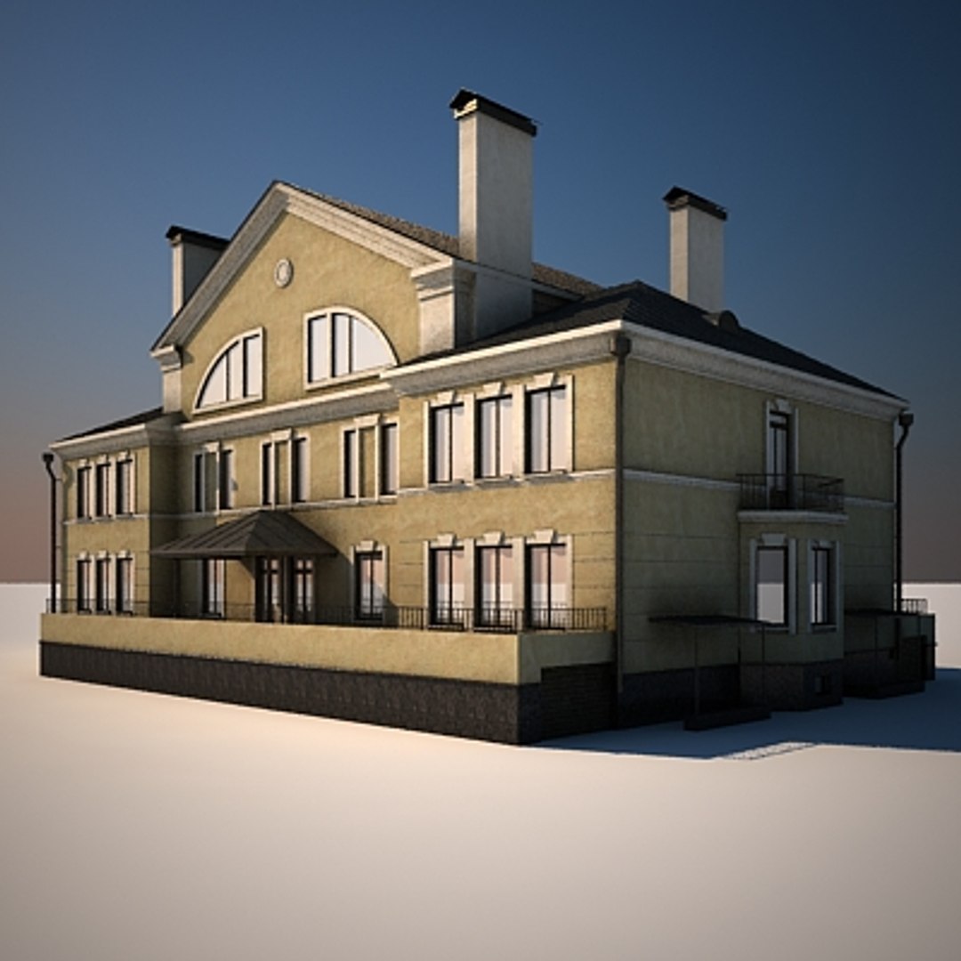Maya Houses Building