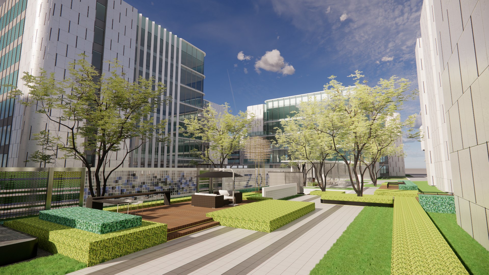 3D Modern City Block -A1 - TurboSquid 2378959