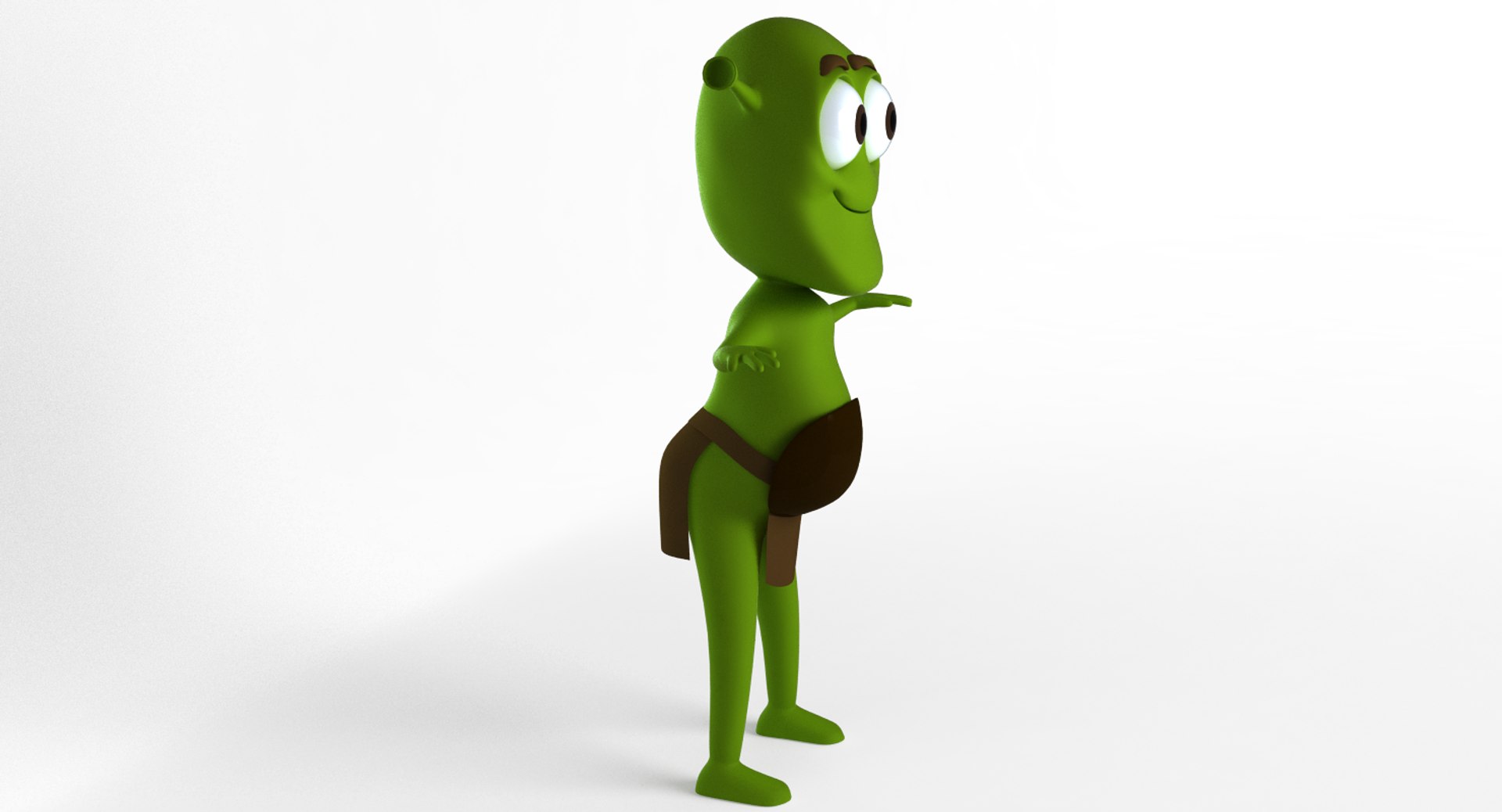 Cartoon Ogre Model - TurboSquid 1386234