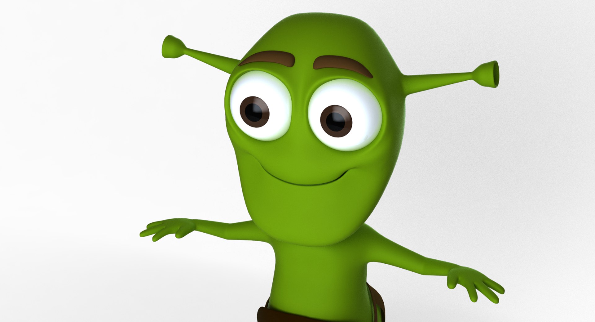 Cartoon Ogre Model - TurboSquid 1386234