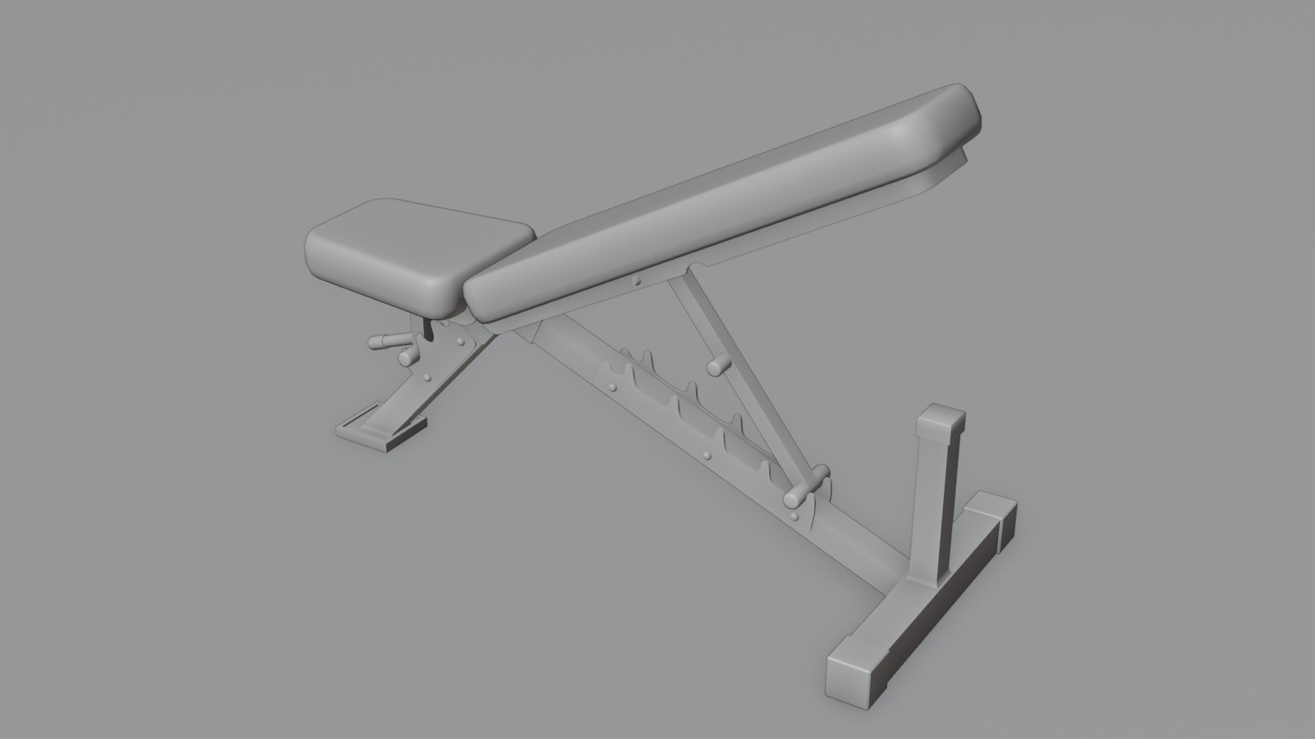 3D Weight Bench - TurboSquid 2033260