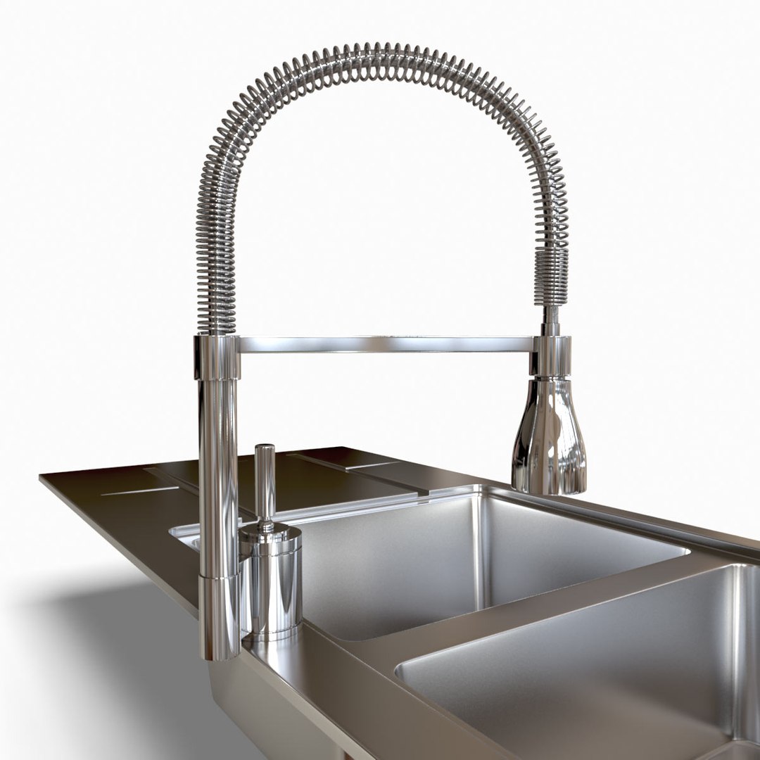 foster s4000 sink tap 3d max