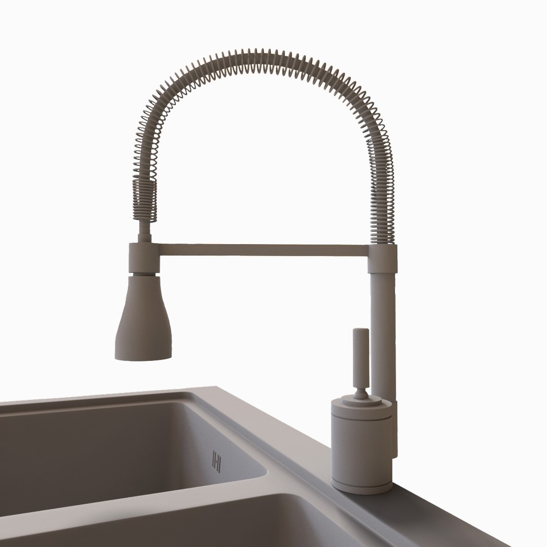 foster s4000 sink tap 3d max