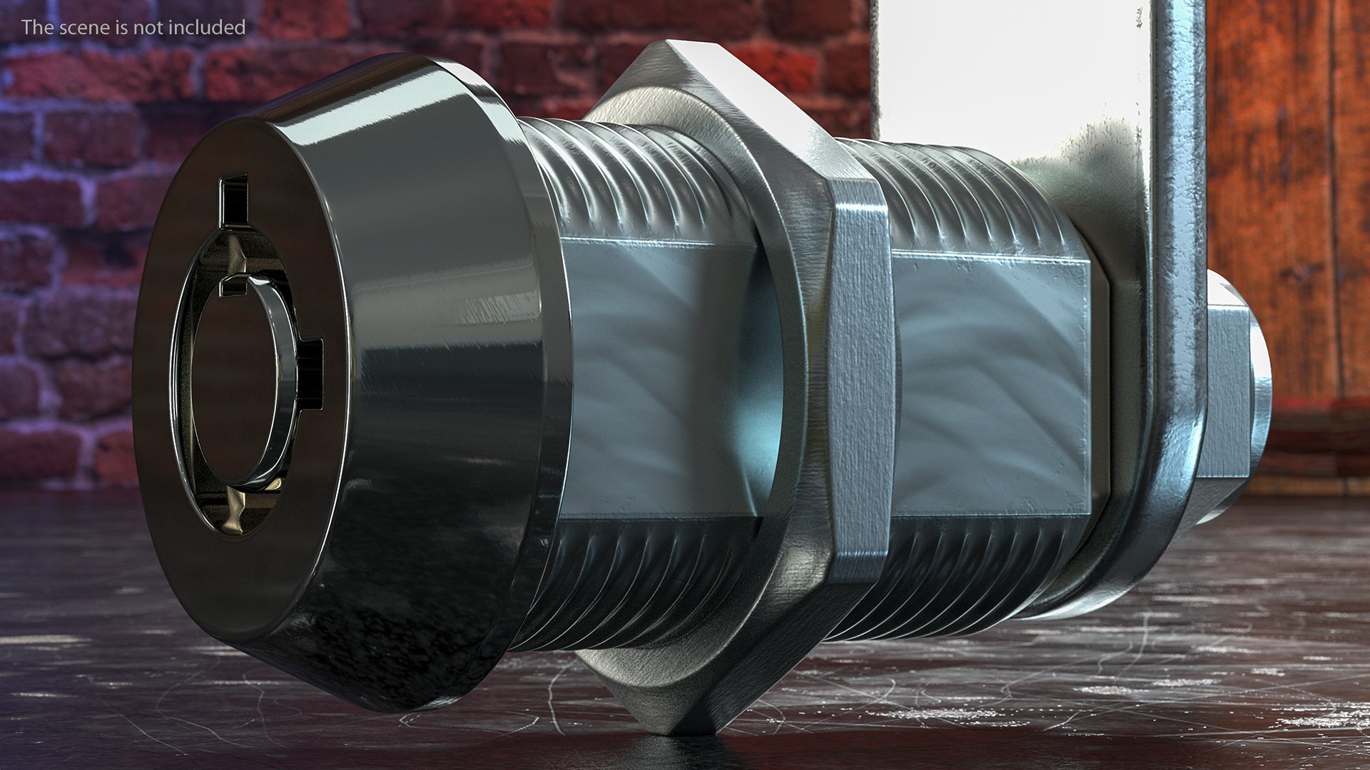 3D Cam Tubular Lock - TurboSquid 1870658