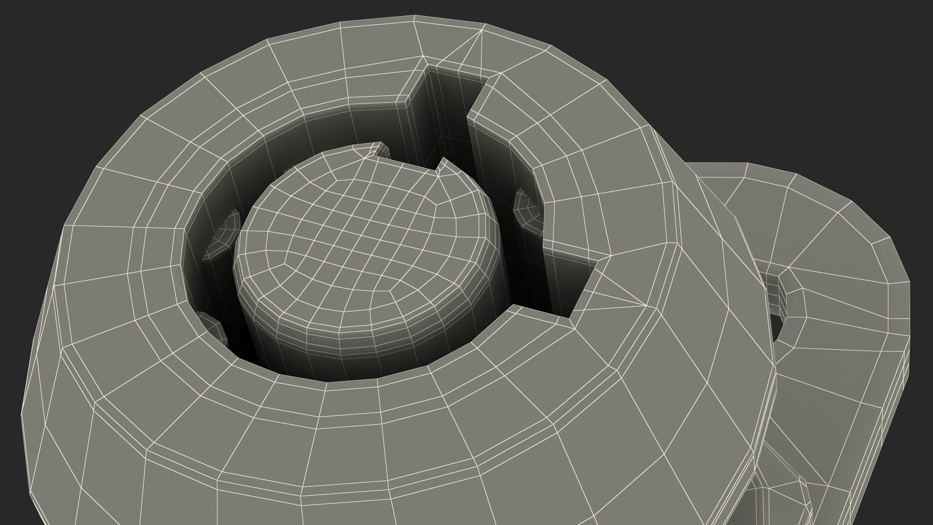 3D Cam Tubular Lock - TurboSquid 1870658