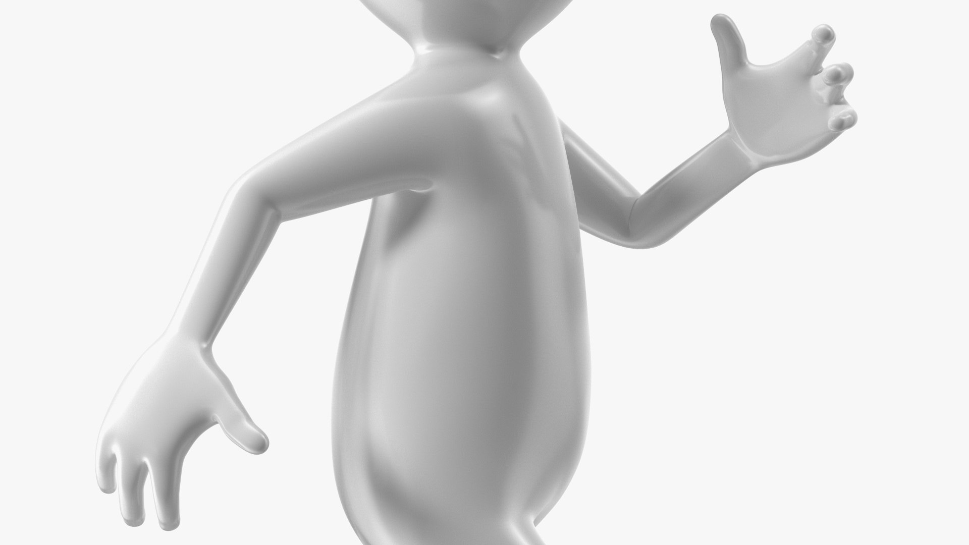 Running Stickman 3D Model - TurboSquid 1894127