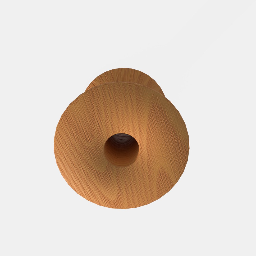 Wooden Spool For Thread 3D Model - TurboSquid 1936302