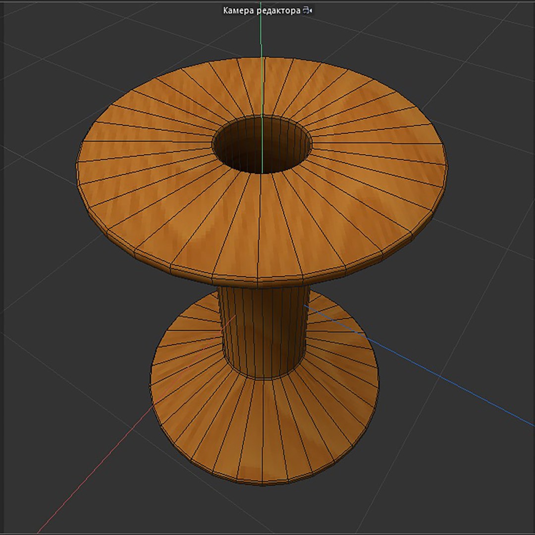 Wooden Spool For Thread 3D Model - TurboSquid 1936302
