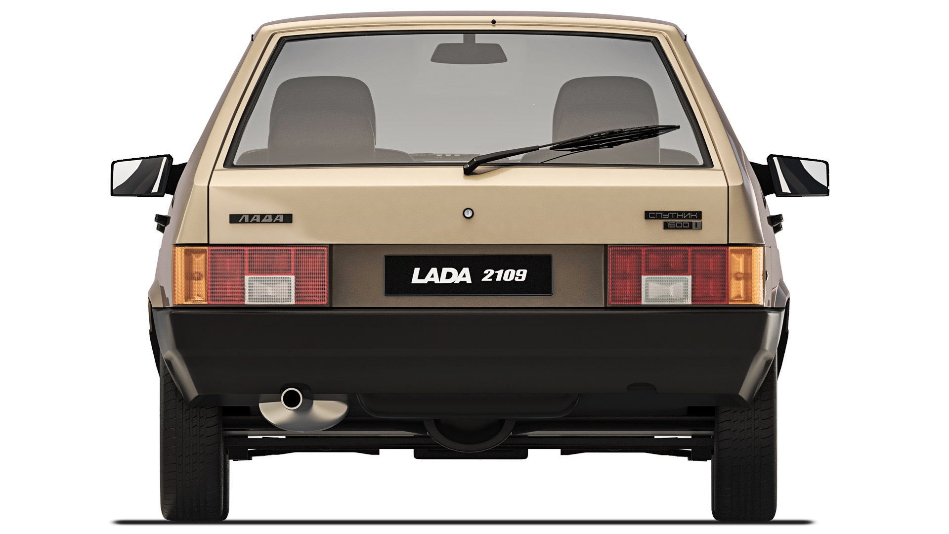 3D VAZ Lada 2109 Sputnik 1987 - TurboSquid 2227290