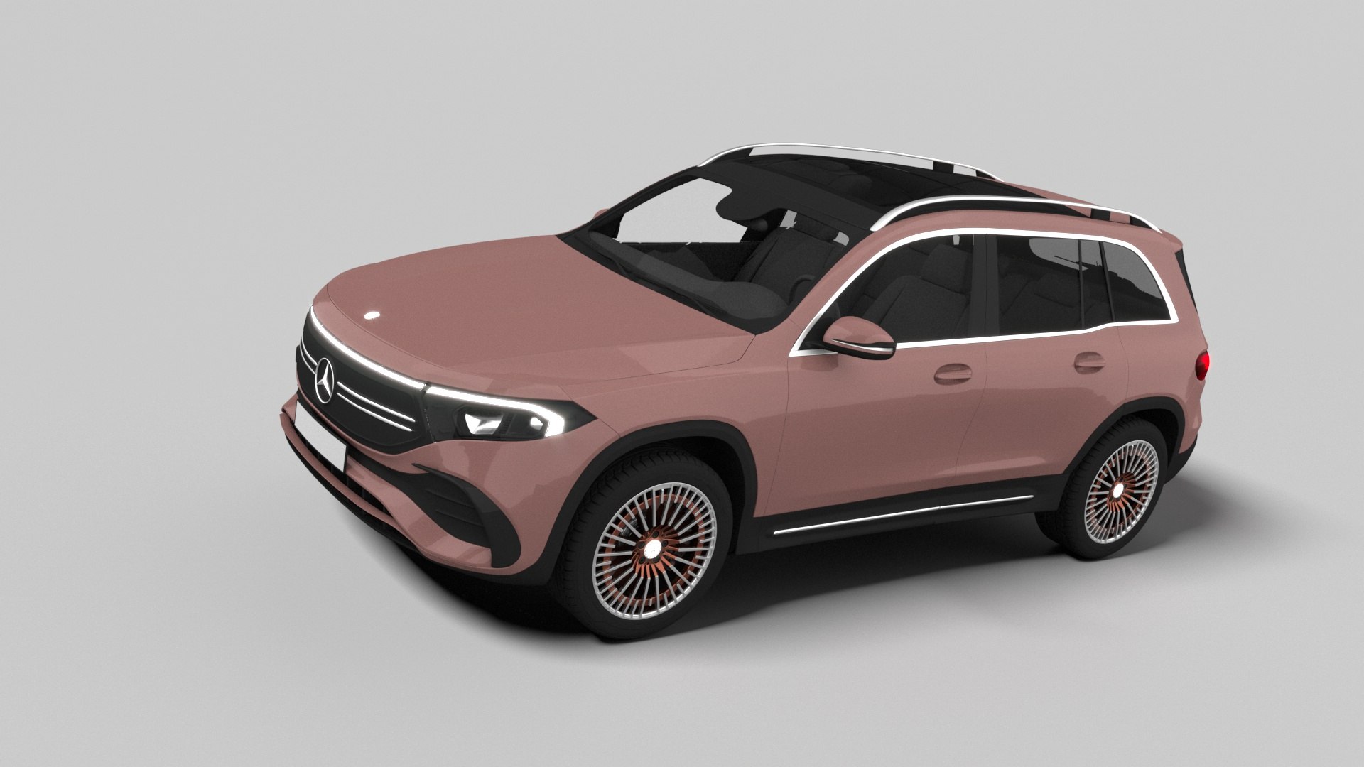 Mercedes-Benz EQB 3D Model - TurboSquid 2417960