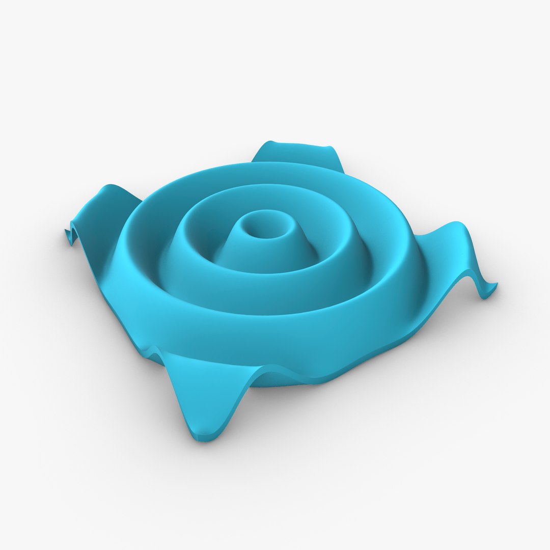 3D Ripples Wavy Form - TurboSquid 2176495
