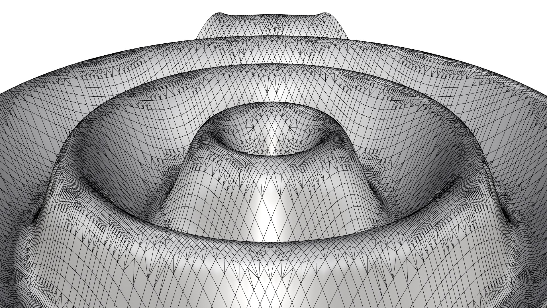 3D Ripples Wavy Form - TurboSquid 2176495