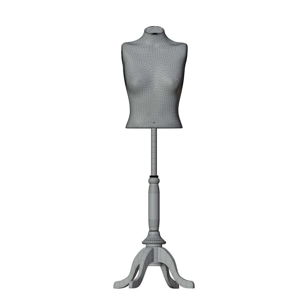 3D Sewing Female Mannequin - TurboSquid 2052732