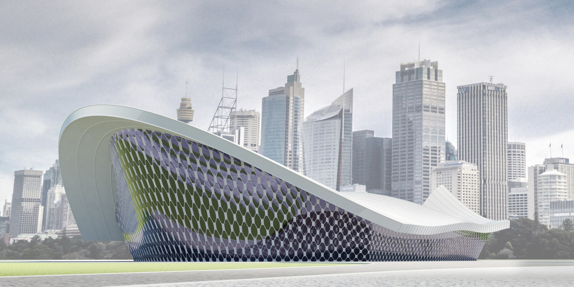 3d Model Modern Futuristic