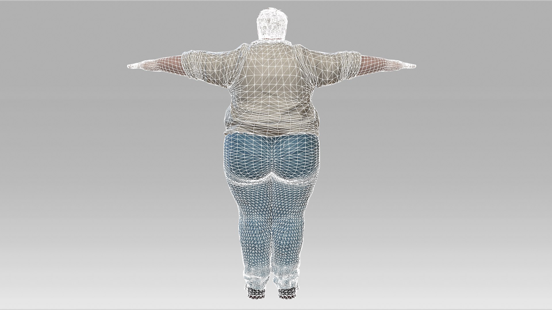 3D Fat Man Business Rigged And Blendshapes Low-poly 3D Model Game Ready ...