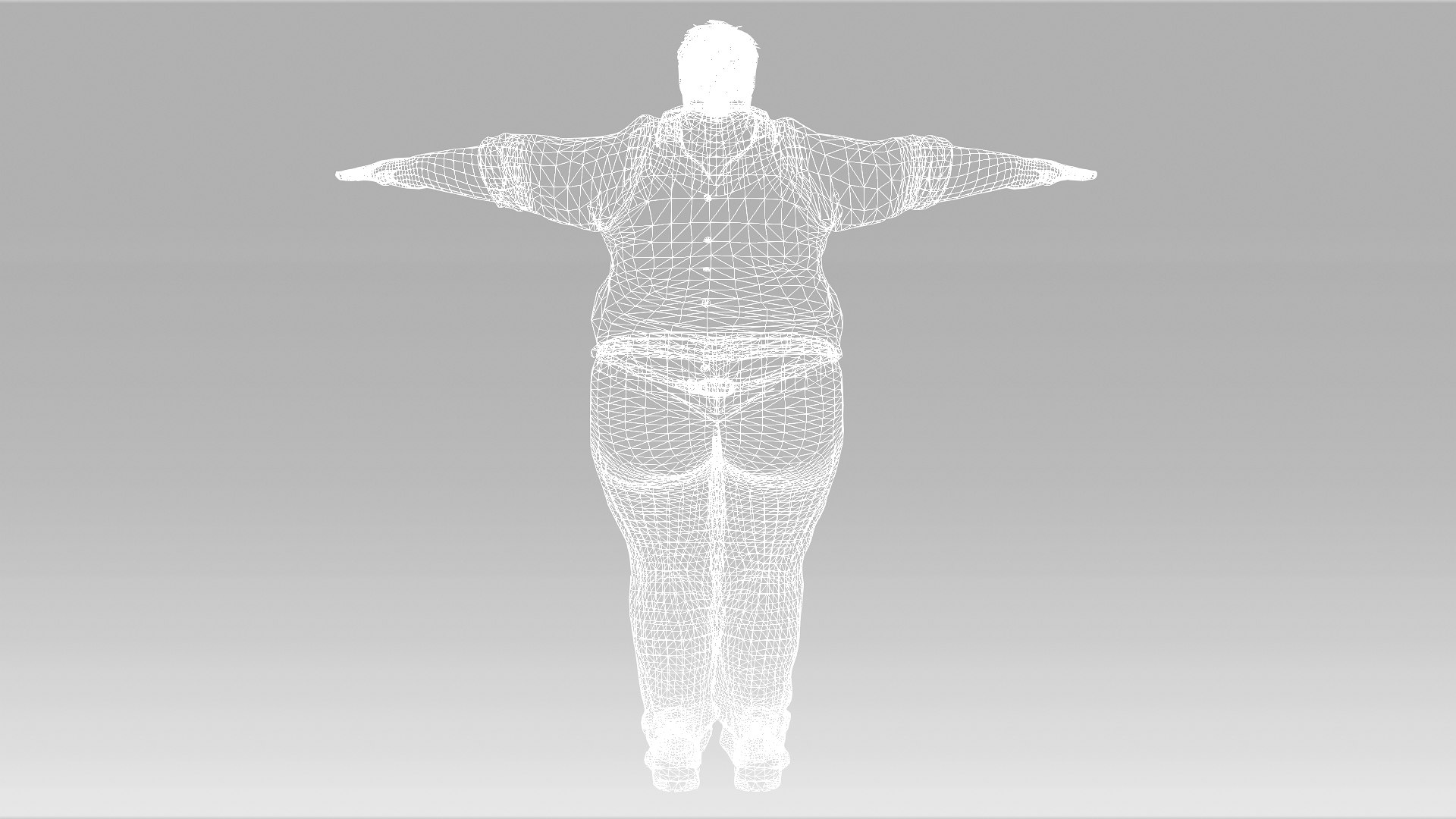 3D Fat Man Business Rigged And Blendshapes Low-poly 3D Model Game Ready ...