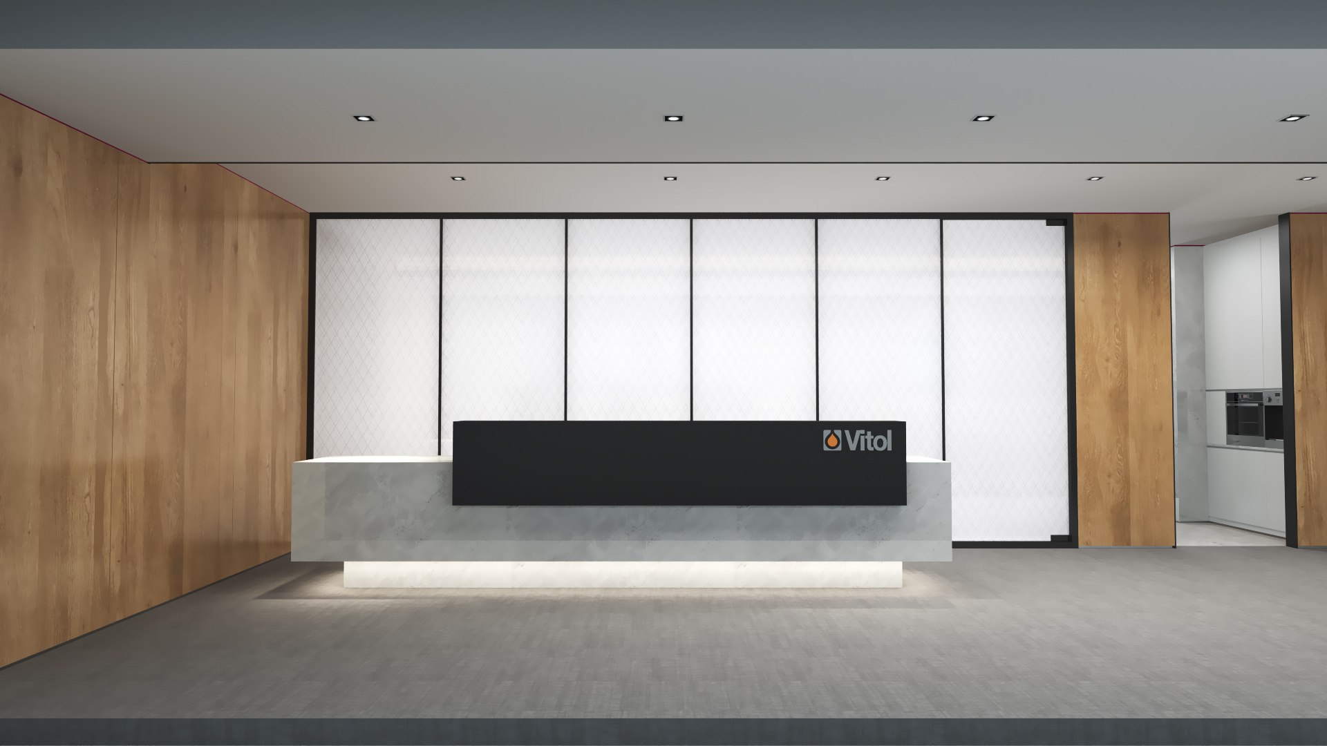 3D Reception Desk - TurboSquid 2234842