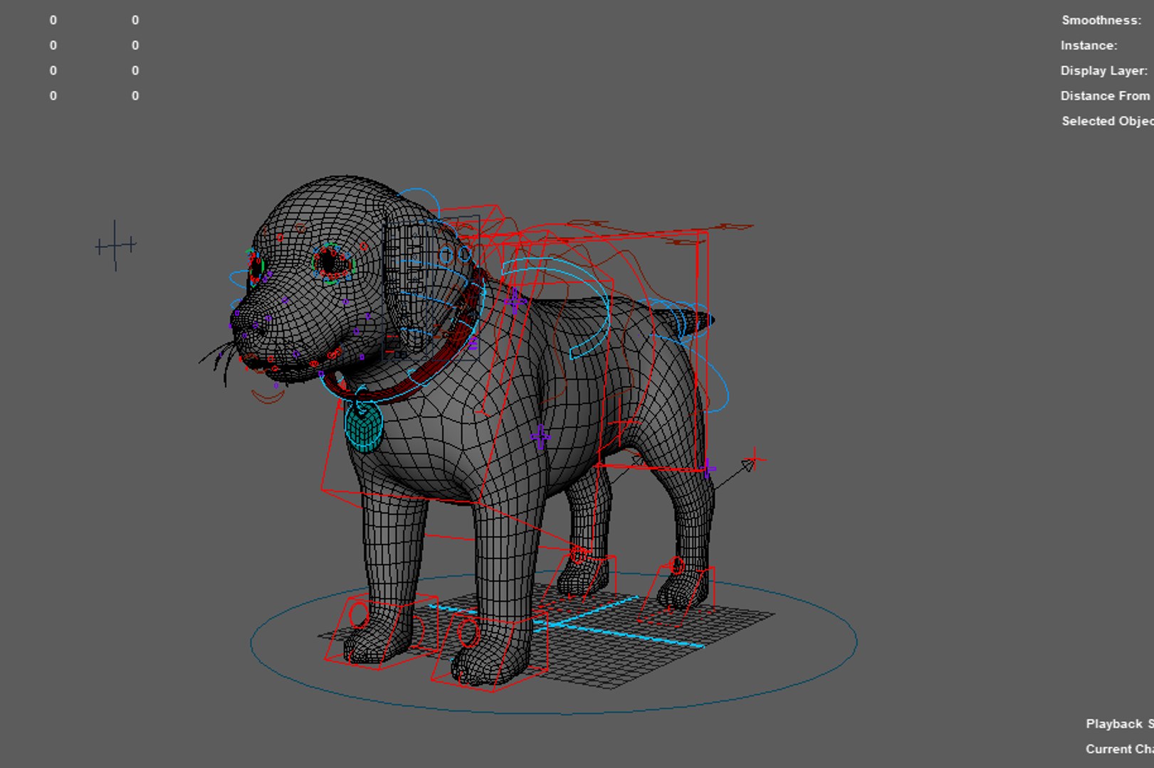 Cartoon Dog Rigged 3D model - TurboSquid 2178660
