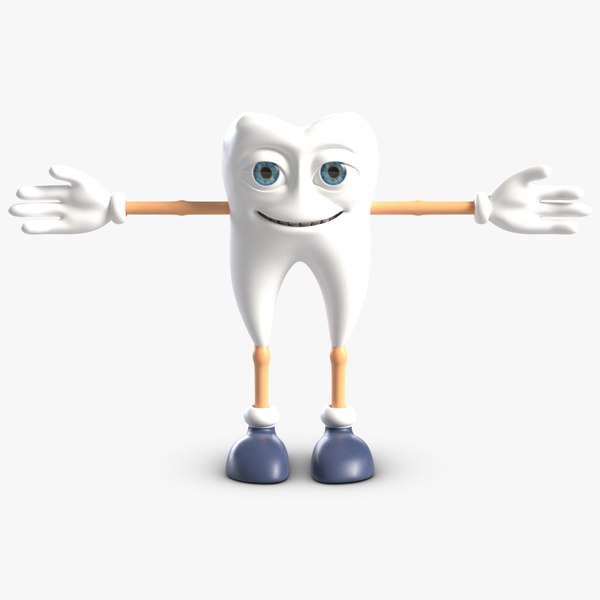 tooth boy character fbx