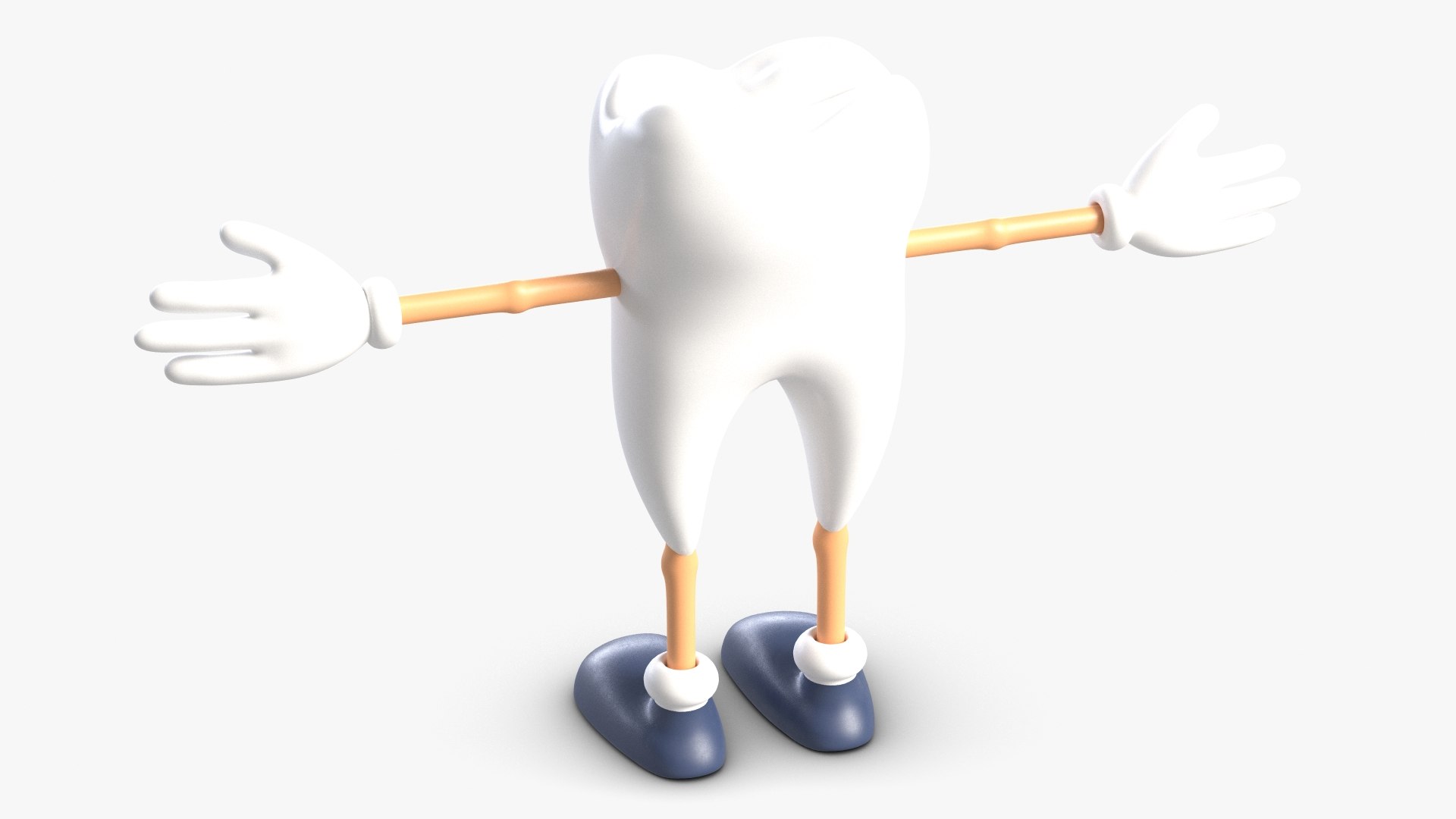 tooth boy character fbx