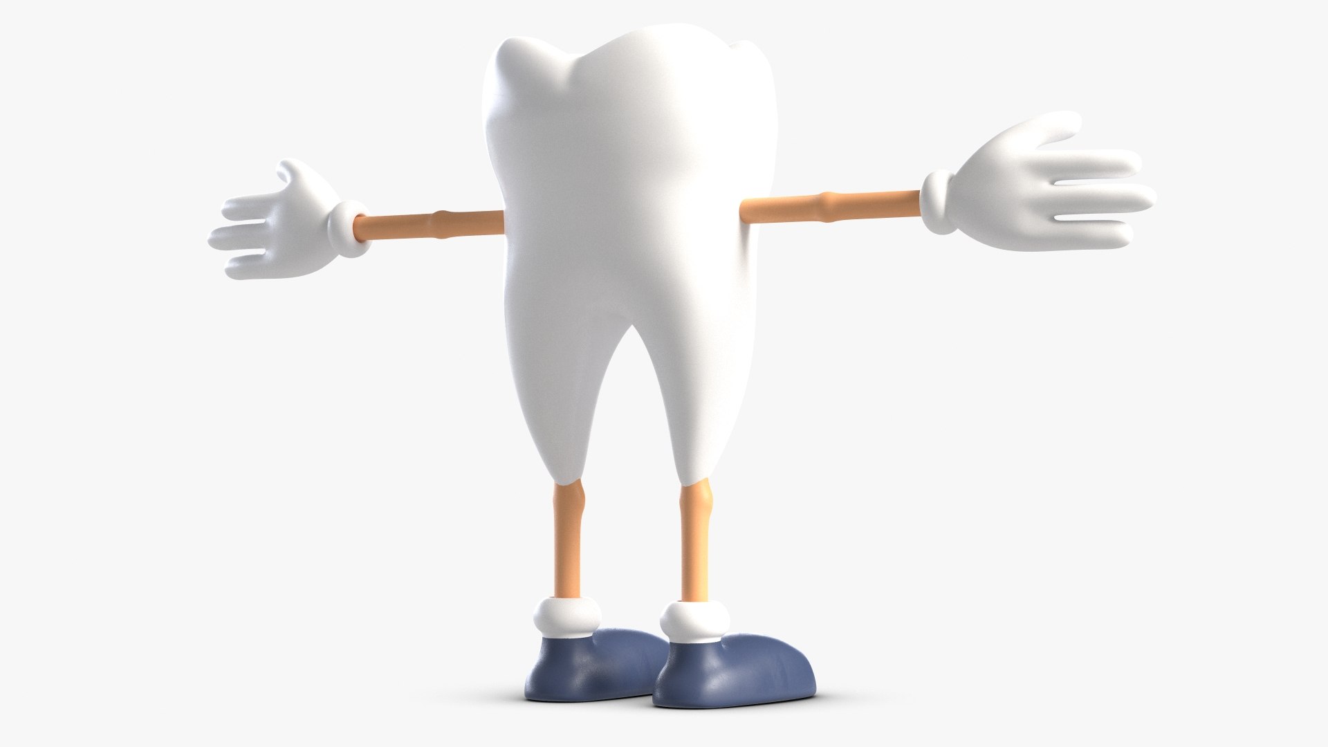 tooth boy character fbx