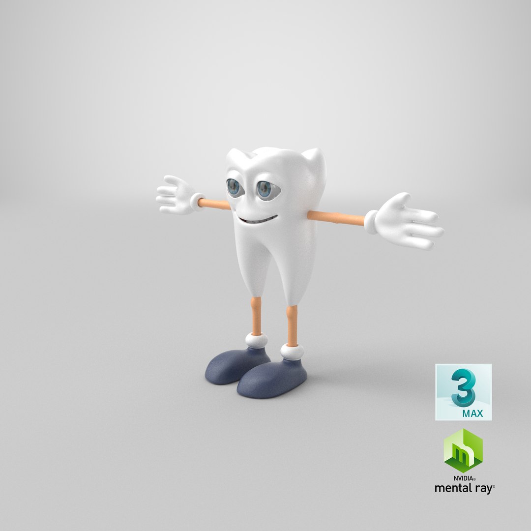 tooth boy character fbx