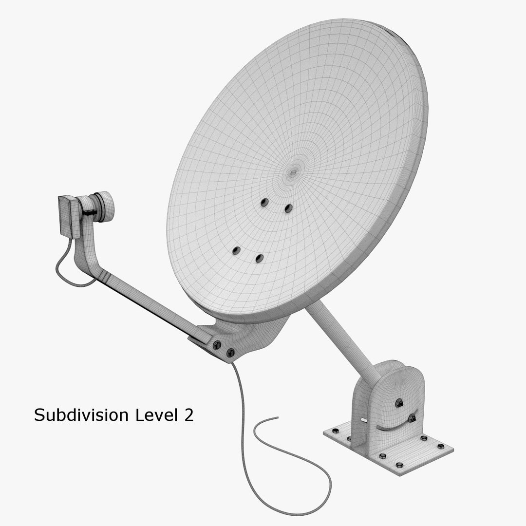 Satellite Dish 3d Model