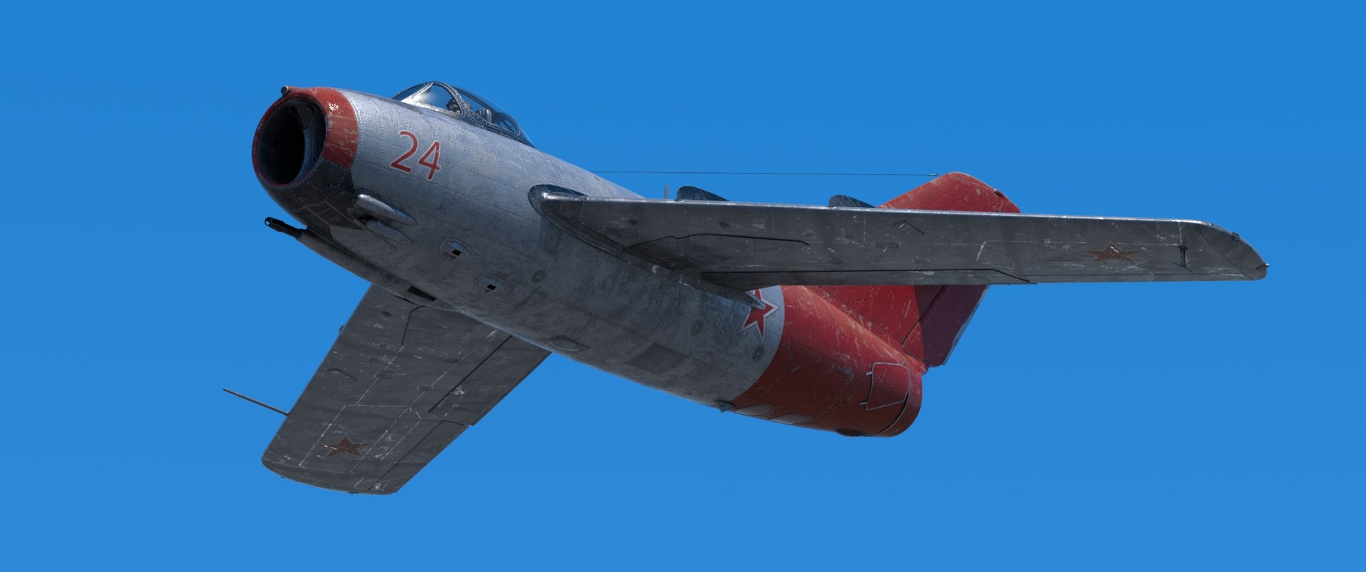 Mig 15 3D Model - TurboSquid 1186497