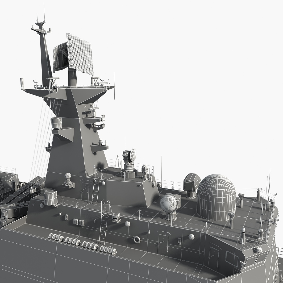 中国海军型054A护卫舰3D模型 - TurboSquid 1421009